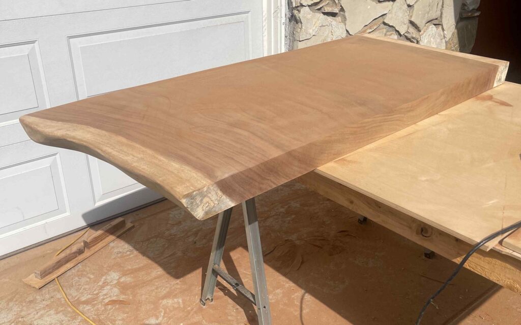 Exotic Live-Edge Tabletop - Brett's Custom Marine Carpentry ...