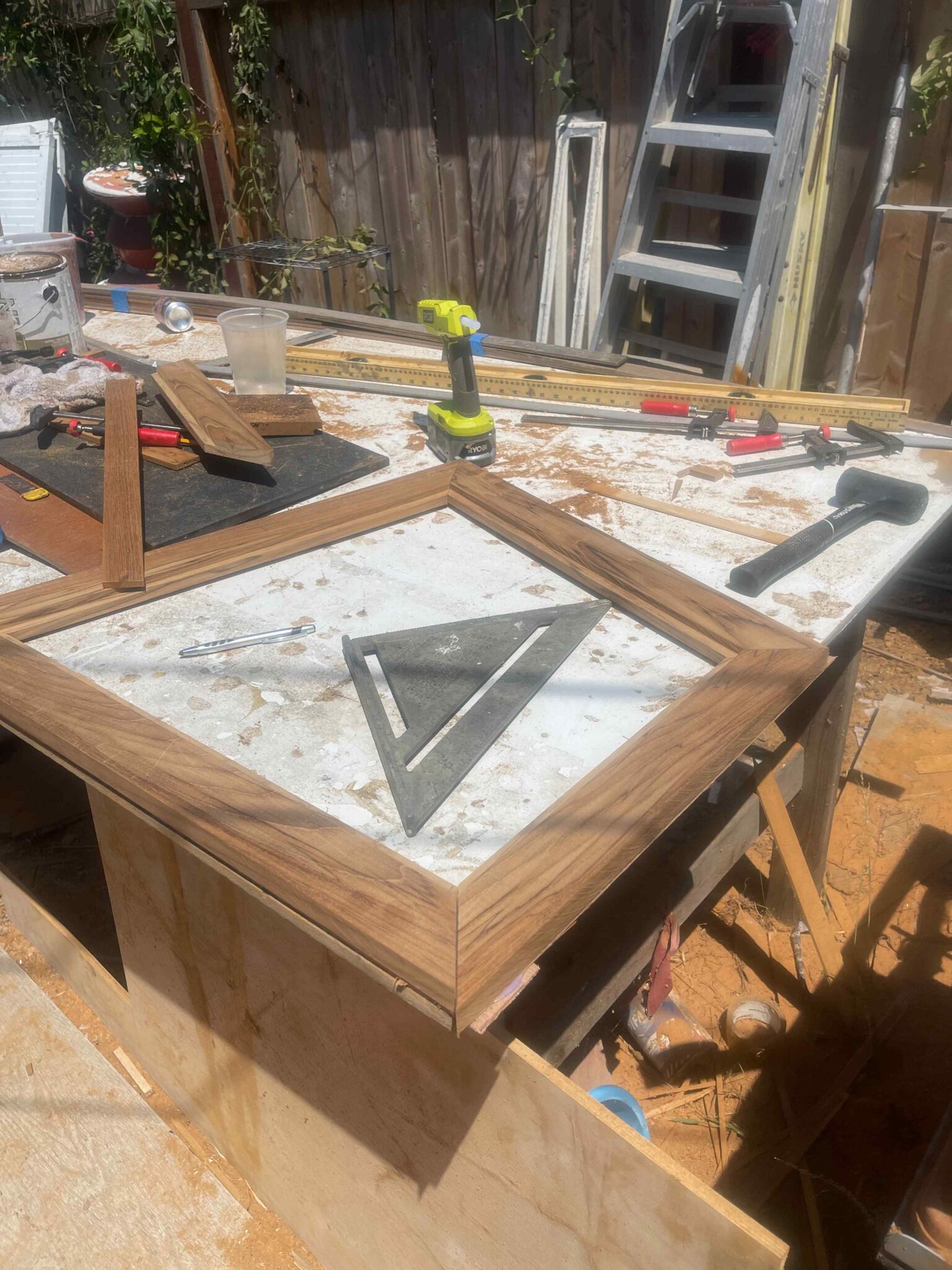 Teak Shower Grate - Brett's Custom Marine Carpentry & Fiberglass ...